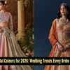 Bridal colour trends 2026: The wedding hues replacing traditional red
