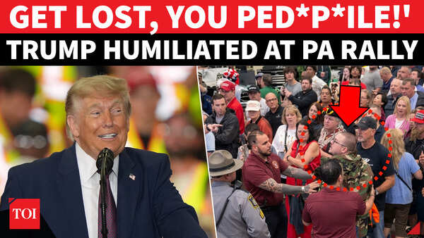 Trump Speech Interrupted By SHOCK Outburst At Pennsylvania Event ...