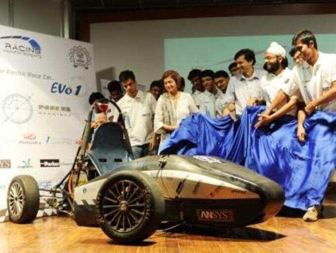 India's first electric racing car: EVo1 | The Times of India