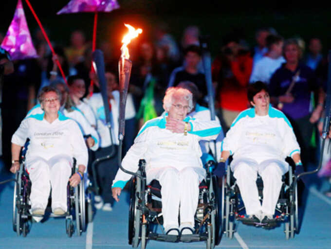 Paralympians arrive | The Times of India