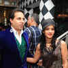 Shantanu and Rima Mehra during the launch of a new bar at Olive, New Delhi