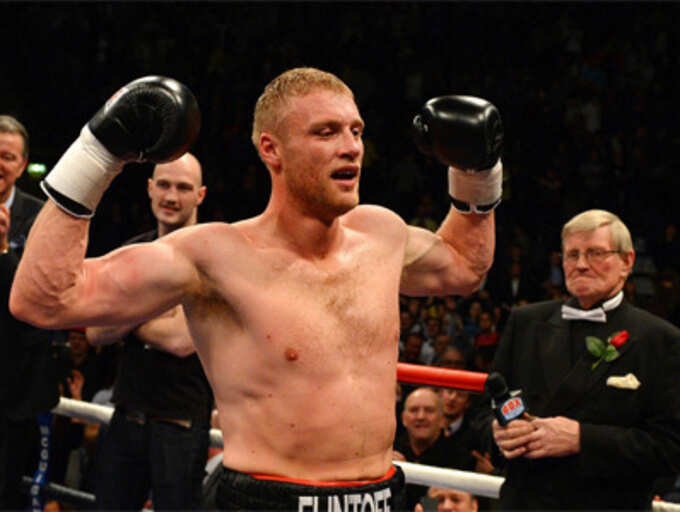 Andrew Flintoff's professional boxing debut | The Times of India