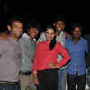 Sania Mirza during a party with fellow tennis sportsmen at Escobar, Mumbai.