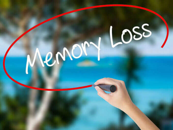 6 weird things making you lose memory | The Times of India
