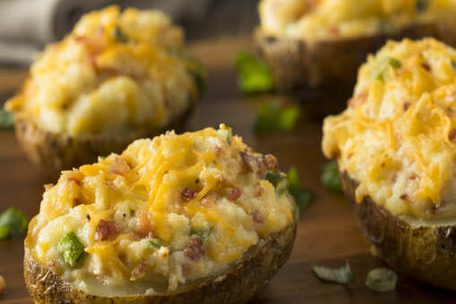 Potatoes on the Half-Shell Recipe: How to Make Potatoes on the Half ...