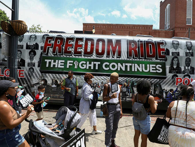 In pics: Freedom ride activities across US | The Times of India
