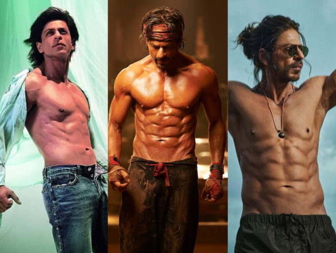 Shah Rukh Khan's epic 6-pack reveals | The Times of India