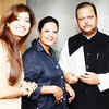 Preeti Ghai, Neelam Pratap Rudy and Subodh Kant Sahay attend Timsy ...