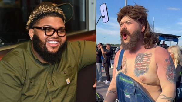 Druski Wears 'White Face', Spits on Black Fans In Wild NASCAR Skit ...