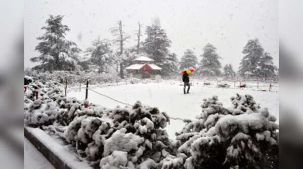 Fresh snowfall in north India