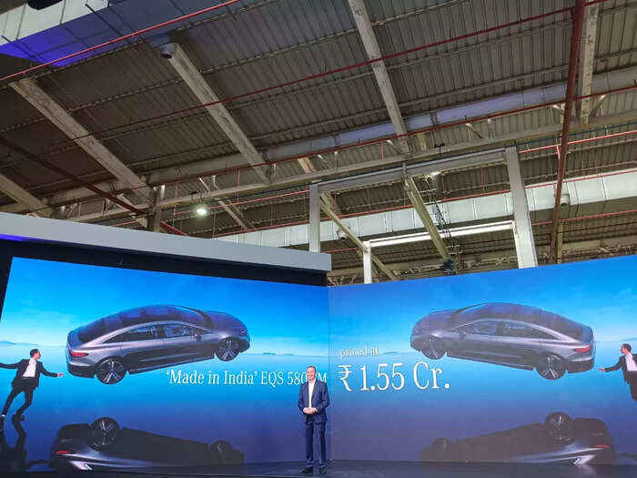 Mercedes Benz EQS 580 EV 2022 Launch Highlights: Price, range, performance, specifications - The ...