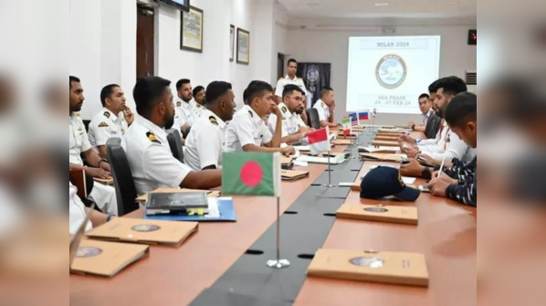 Milan 2024: War exercise including 50 Navies kicks off in Vizag