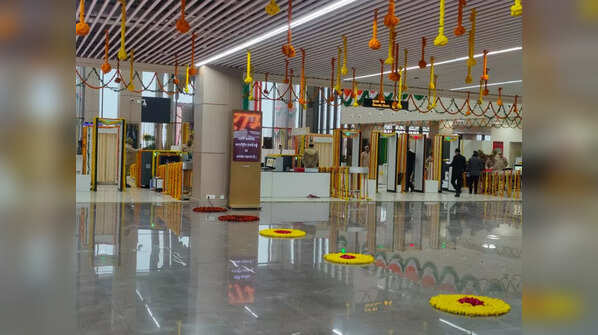 Ayodhya Airport Photos: Maharishi Valmiki International Airport, with modern amenities, reflects ...
