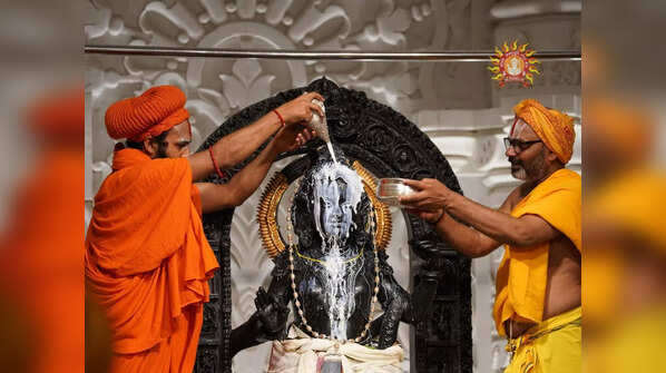 Ram Lalla's big Surya Namaskar: First Ram Navami at Ayodhya temple today