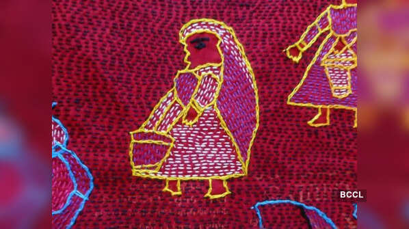 All about the Sujini embroidery of Bihar