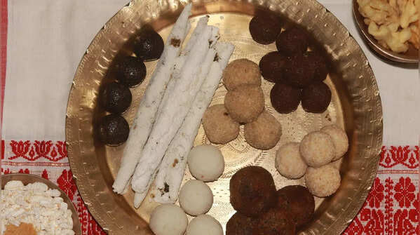Sesame and jaggery based sweets from different parts of India