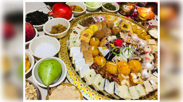 The story of Chappan Bhog and the 56 dishes in the thali