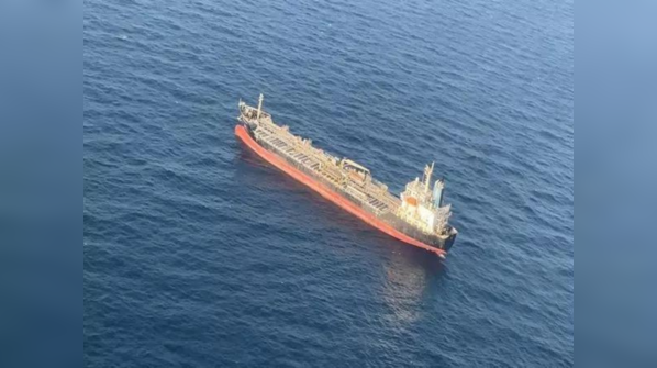 In pics: Merchant vessel MV Chem Pluto reaches Mumbai 2 days after drone attack