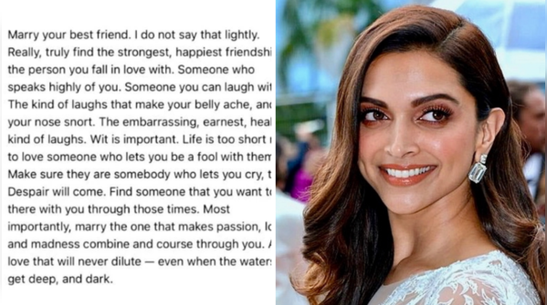 As Deepika Padukone says, 'Marry your best friend'; Here's a list of ...
