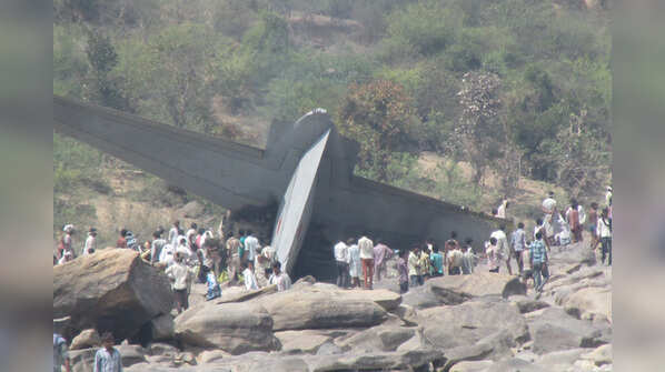 IAF plane crash