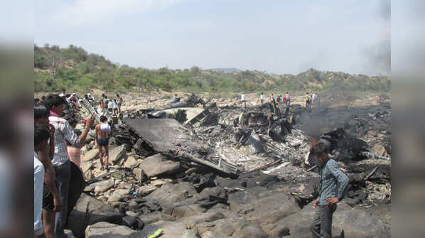IAF plane crash