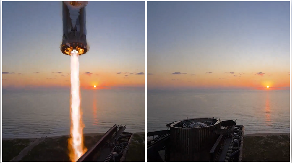 SpaceX releases stunning images of starship launch and landing