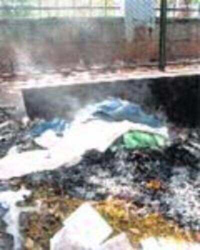 Hospital spews smoke, residents breathe fire