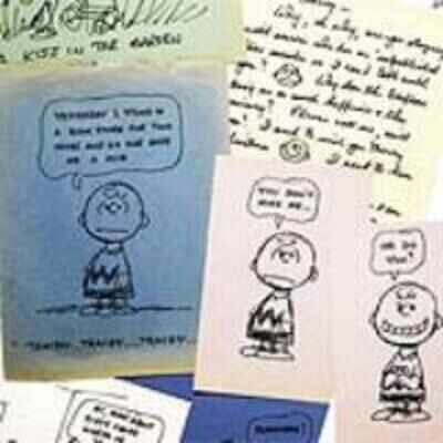 Peanuts' creator's love notes up for auction
