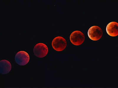Lunar Eclipse 2025 Highlights: Beautiful Blood Moon seen during Chandra ...