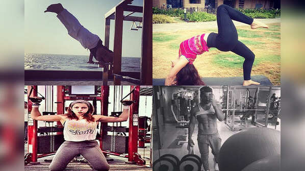 TV celebs who workout