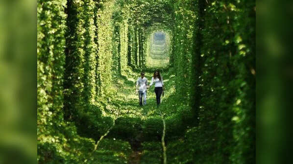 Ukraine’s love tunnel- Where wishes are fulfilled