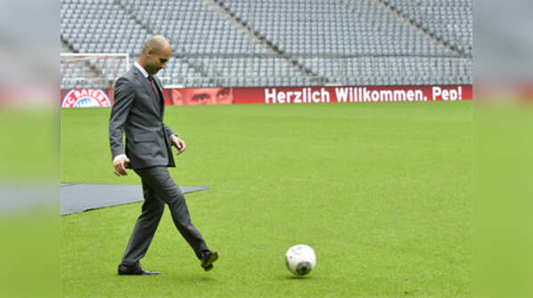 Bayern Munich unveil Pep Guardiola