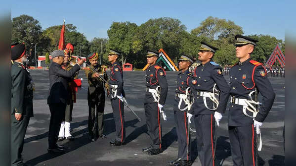 Photos of IMA passing out parade in Dehradun