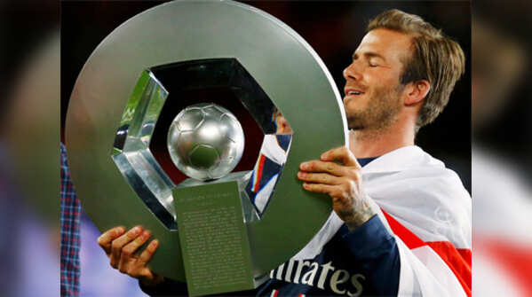 Tearful David Beckham bids farewell