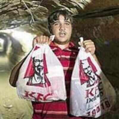 Gazans gorge on KFC smuggled via underground tunnels