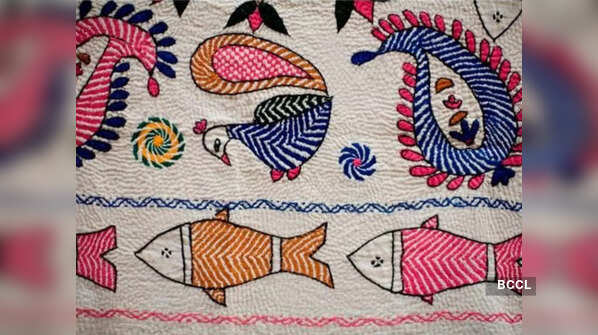 All about the Sujini embroidery of Bihar