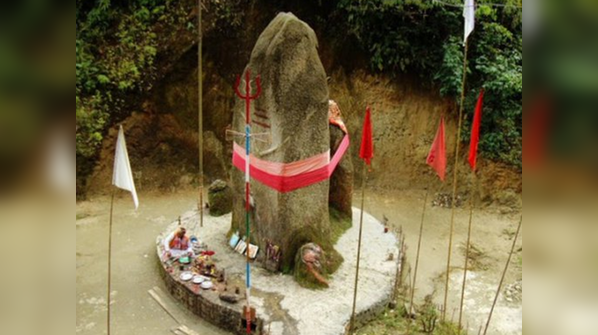 The story of 25-foot-long Shiva Linga