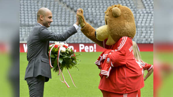 Bayern Munich unveil Pep Guardiola
