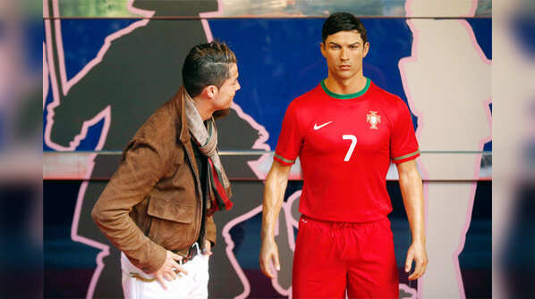 Cristiano Ronaldo Wax Statue Unveiling