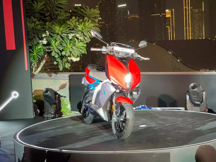 TVS X electric scooter launched: LIVE updates - The Times of India
