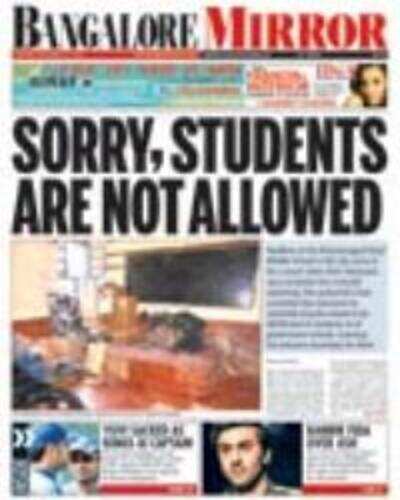 Sorry, students are not allowed