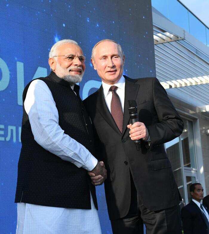 Modi in Russia live updates: PM Narendra Modi meets Putin in Sochi
