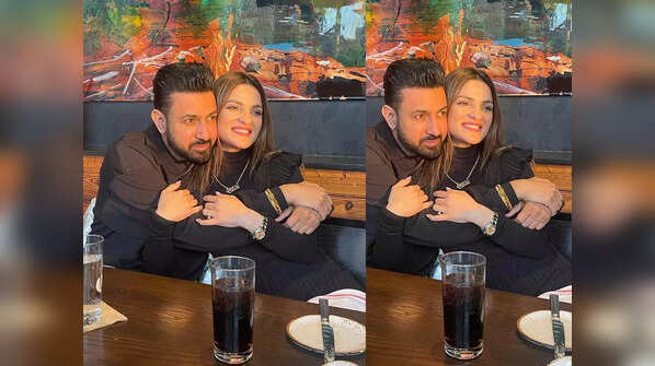 3 Must see pics of Gippy Grewal with his wife Ravneet Grewal