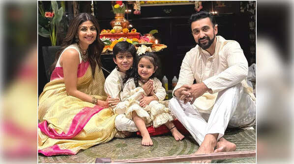 Shilpa Shetty and Raj Kundra's 14th wedding anniversary: A look at ...
