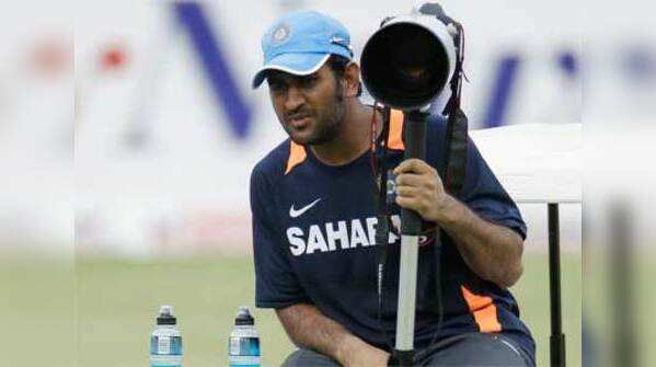Indian team's practice session