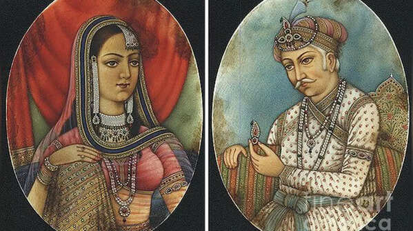Who was the first Hindu King to marry a Mughal Princess?