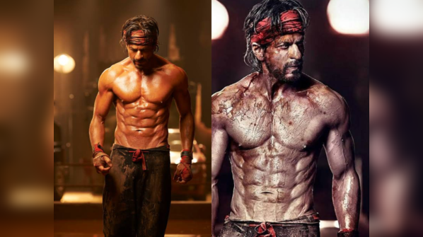 Shah Rukh Khan's epic 6-pack reveals