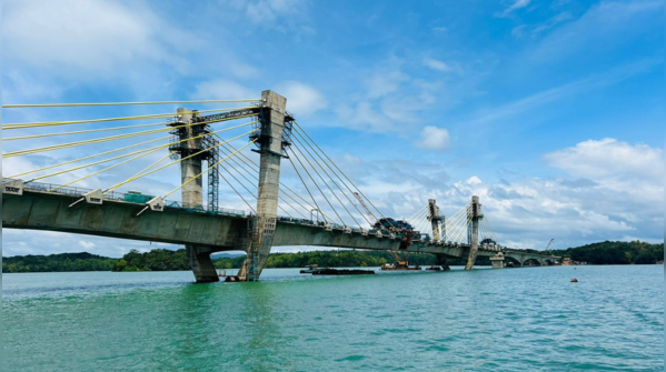 Karnataka's longest inland bridge nears completion: Sigandur to Sagar ...