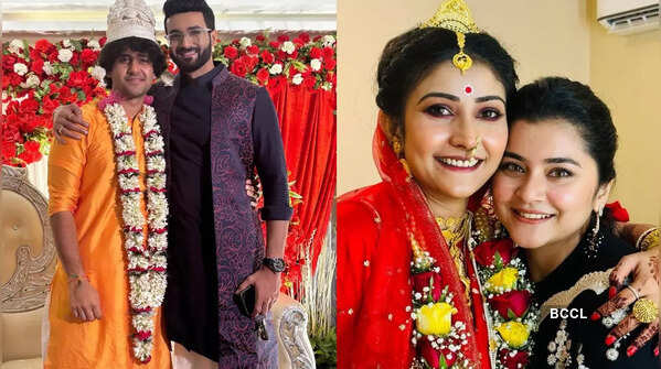 Unseen pictures from Kaushambi Chakraborty and Adrit Roy's grand wedding