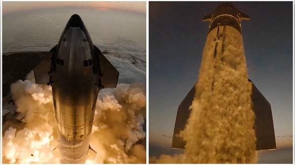 SpaceX releases stunning images of starship launch and landing